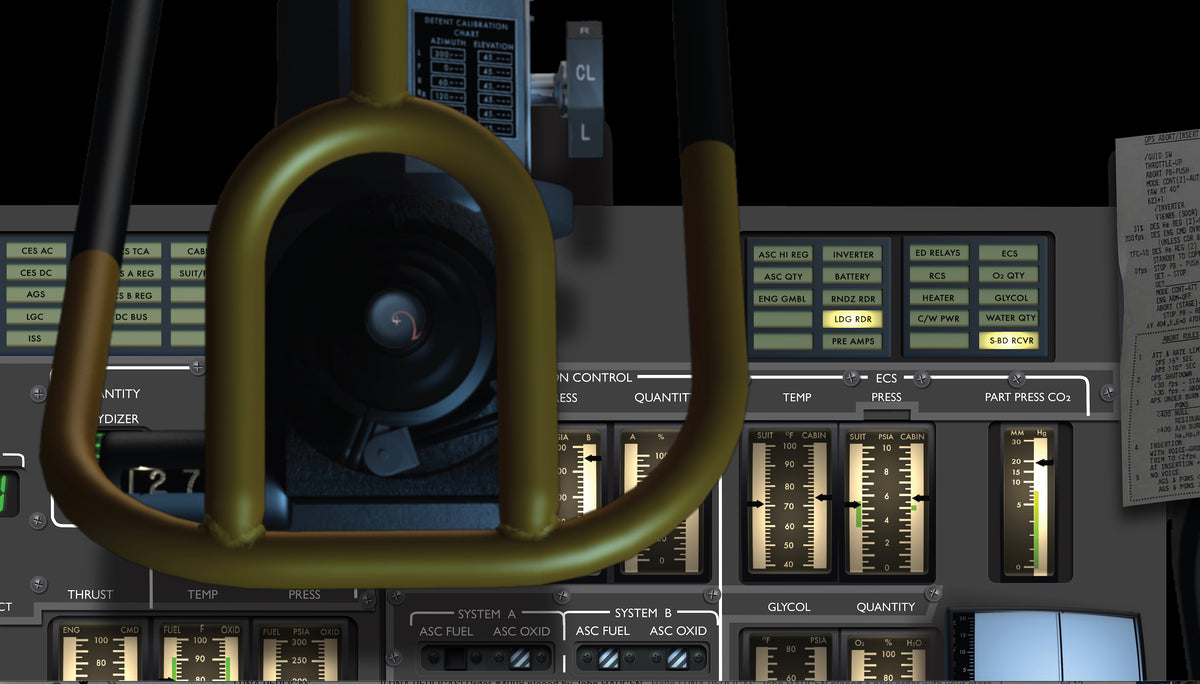 Apollo 15 Lunar Module Cockpit Banner Poster – LUNA REPLICAS